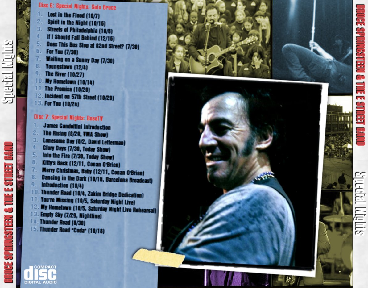 Artwork One Night - The Rising Tour 2002 - Vol 1